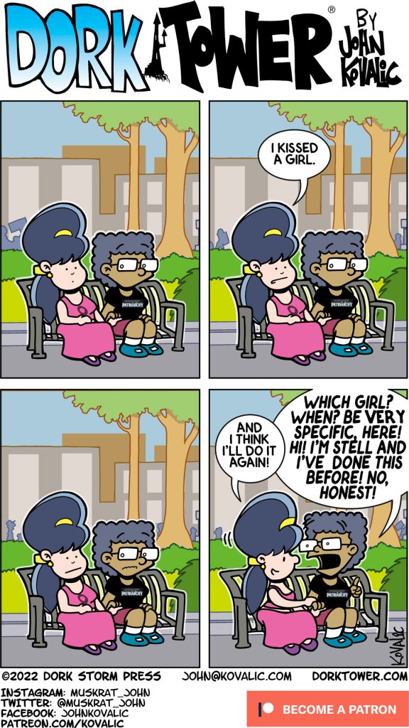 I Kissed A Girl Dork Tower 29 08 22 Dork Tower