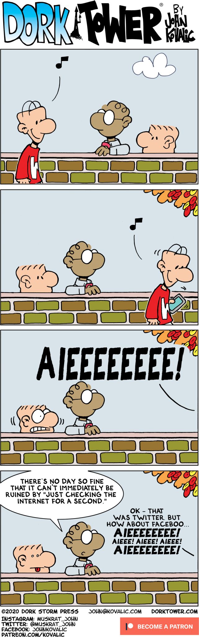 A Fine Line – DORK TOWER 11.11.20 – Dork Tower