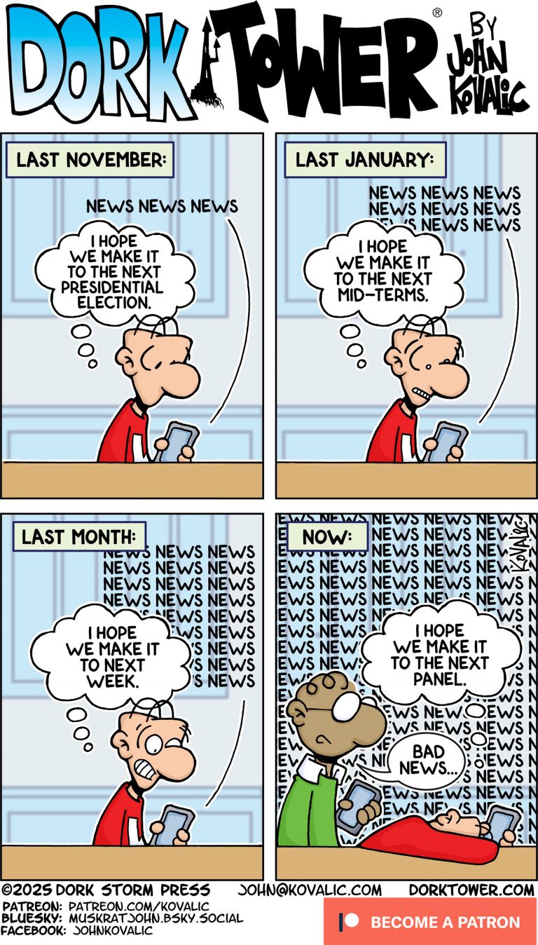 Tomorrow and Tomorrow and Tomorrow – DORK TOWER 23.06.25 – Dork Tower