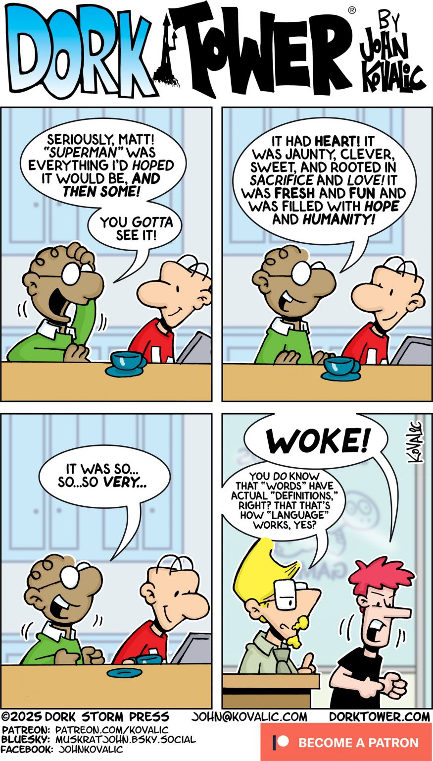 It’s a bird! It’s a plane! – DORK TOWER 14.07.25 – Dork Tower